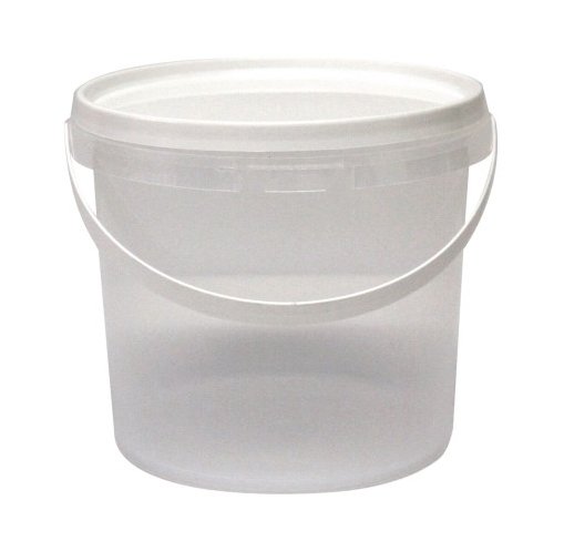 Plastic Round Clear Pail 1.1L | IFP Group NZ