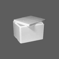 Polystyrene Chilly Bin 10 Litre Midi Bin (with Handle) | IFP Group