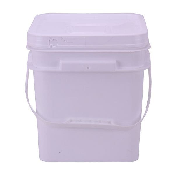 Pail Square 15 Litre White – IFP Group NZ