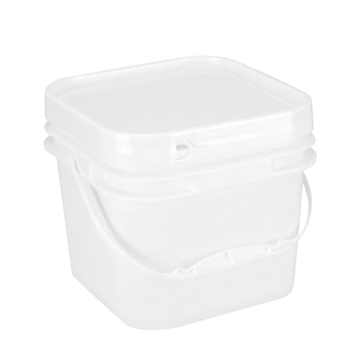 Pail Square 2.5 Litre White | IFP Group