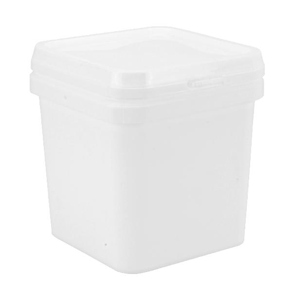 Pail Square 2.5 Litre White - IFP Group NZ