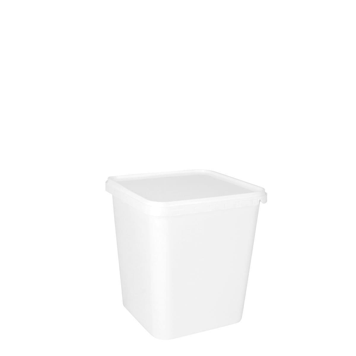 Pail Square 4 Litre White | IFP Group