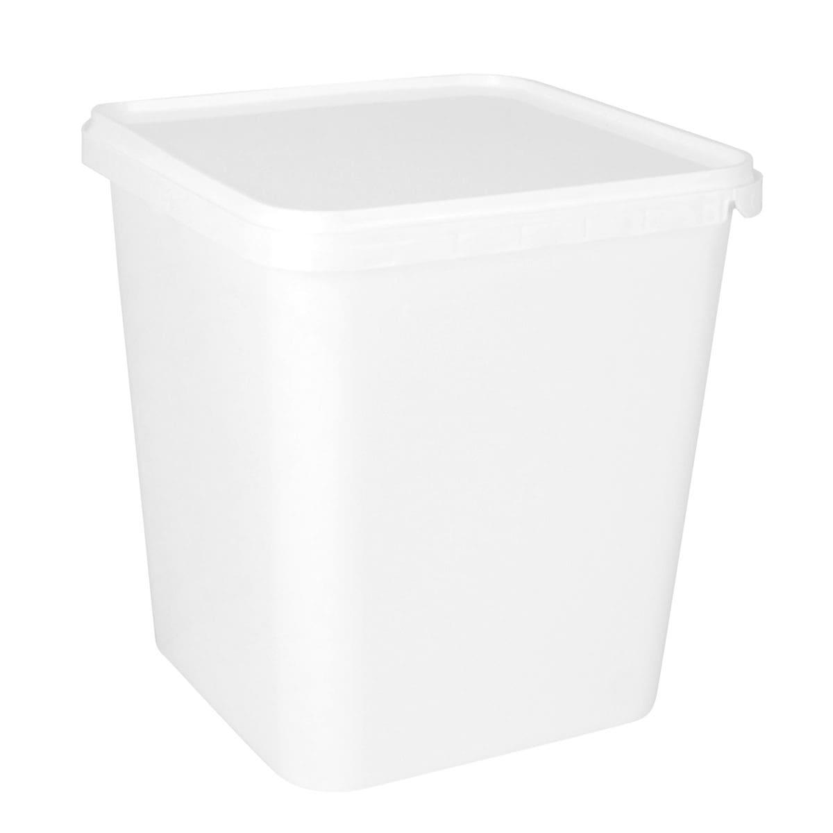 Pail Square 4 Litre White | IFP Group