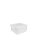 Tub Square 2 Litre White (No Handle) | IFP Group