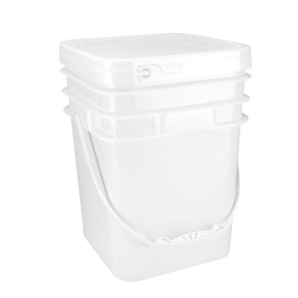 Pail Square 20 Litre White | IFP Group
